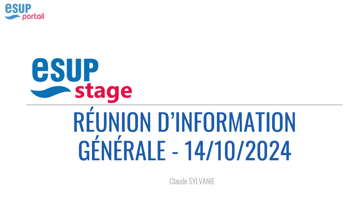 esup.Video - Réunion D'Information Générale Esup-Stage-20…